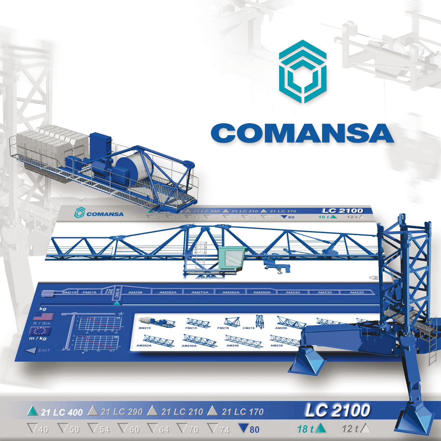 grúas Linden 2100 / COMANSA / Consultoría. Iosu RadaIosu Rada – Diseño de producto, gráfico y ...